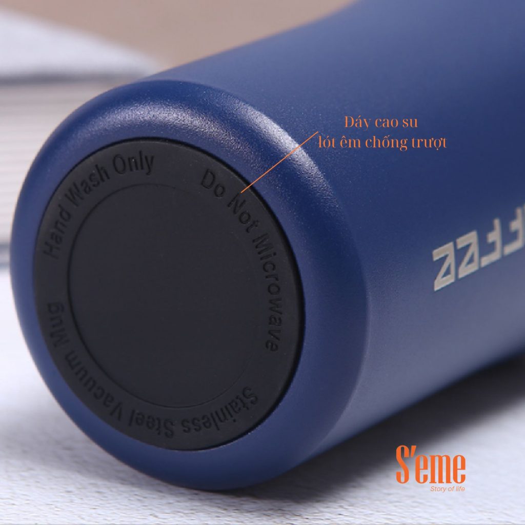 Ly giữ nhiệt nắp bật cafe 410ml S'eme AVL2302